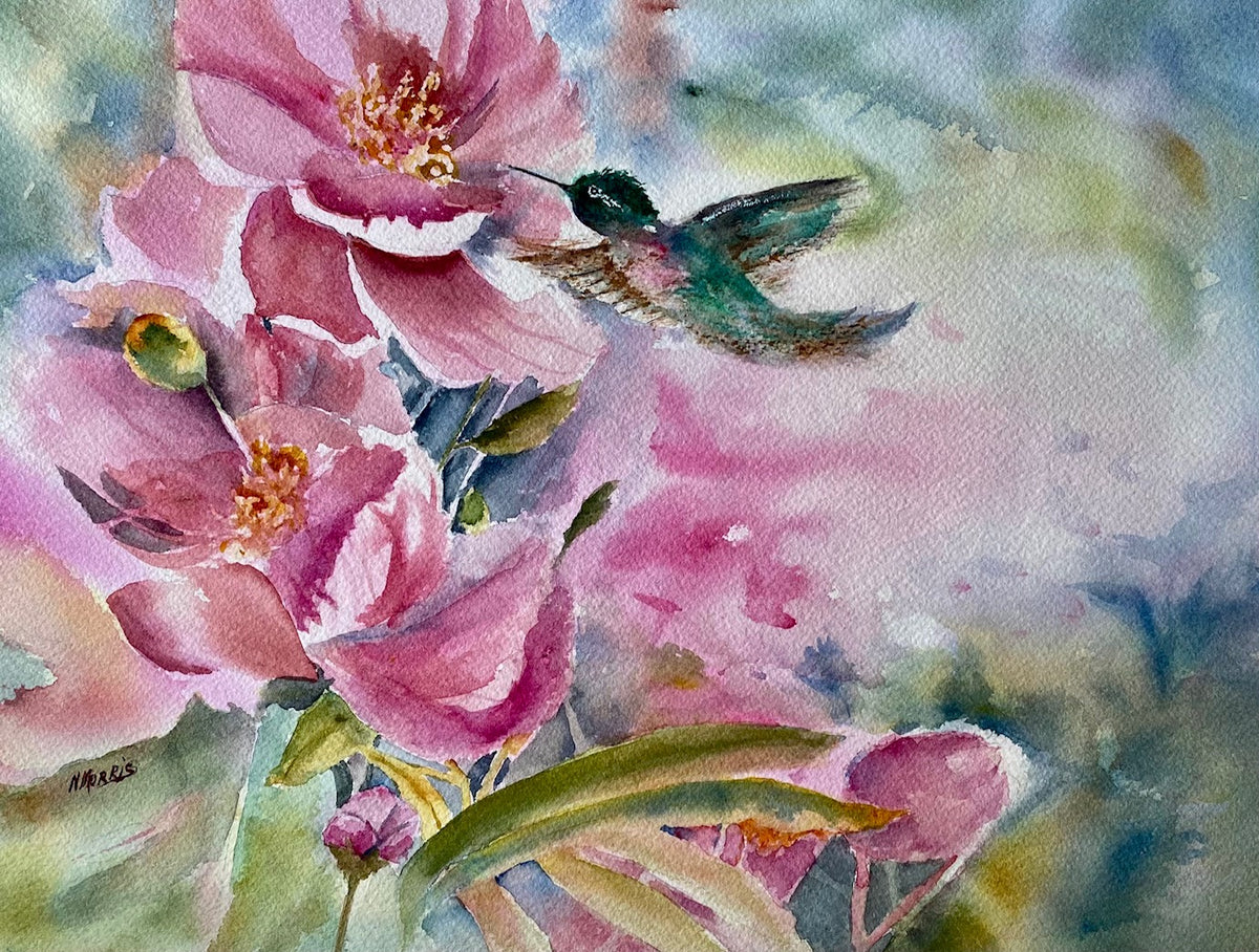 "Hummingbird" – Nancy Morris Art