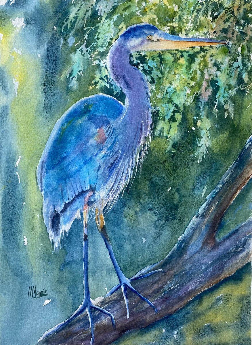 "Big Blue" – Nancy Morris Art