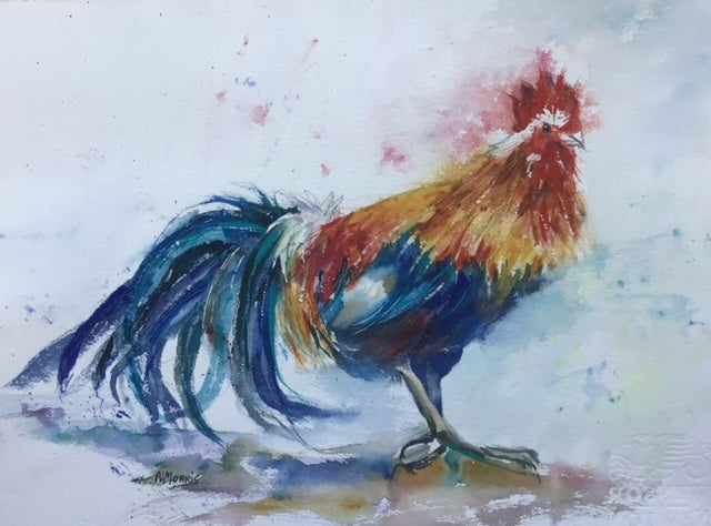 "The Rooster" – Nancy Morris Art