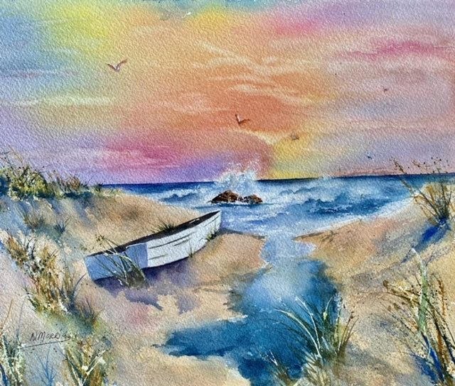 "Abandoned Boat" – Nancy Morris Art